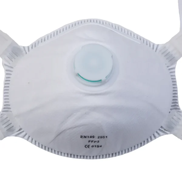 White FFP3 Respirator with Valve EN149 Certified | CE Approved High ...